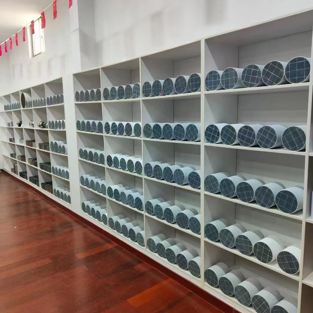 Catalytic Converter Honeycomb Ceramic Monolith Filter Universal Car ...