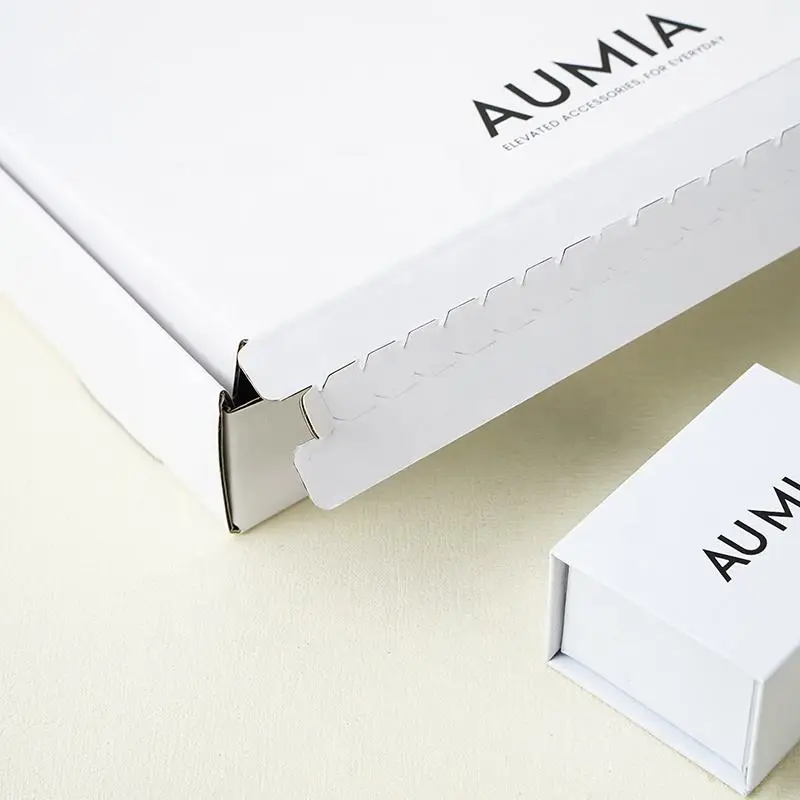 Jinsky New Styled Custom Corrugated Paper Mailer Jewelry Postal Box ...