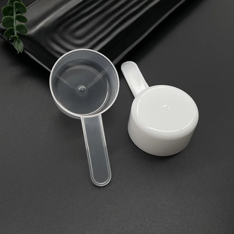 White Plastic Measuring Scoop 18g 35ml Protein Milk Powder Liquid Spoon ...