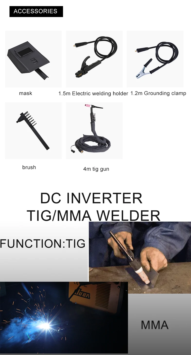 JUBA TIG-200P Welder - Efficient Aluminium Welding Machine