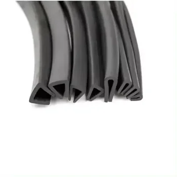 Extruded U Shaped Rubber Channel Edge Epdm Strip For Panel - Buy U ...