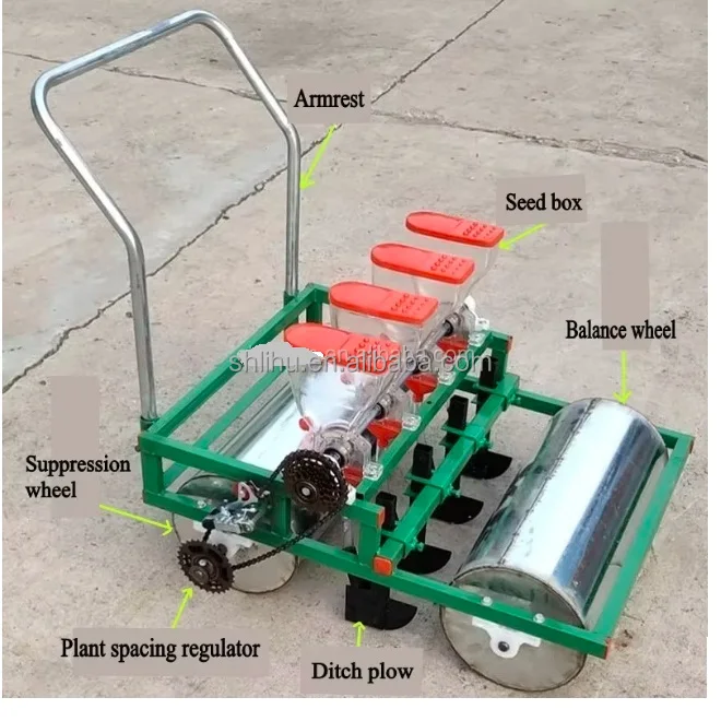 Rice Paddy Drum Seeder - High Productivity Planting Machine