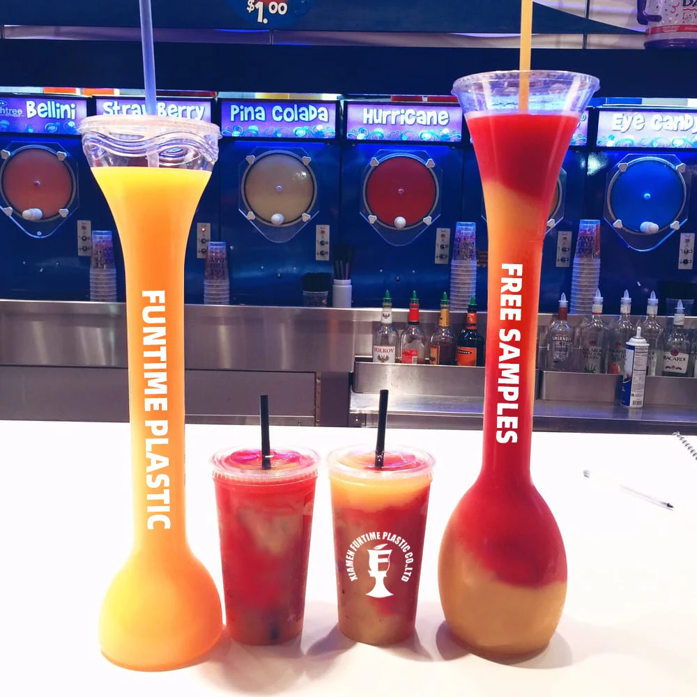 Frozen Cocktails Party Supplies Slushy Ice Daiquiri Drinking Bottle ...