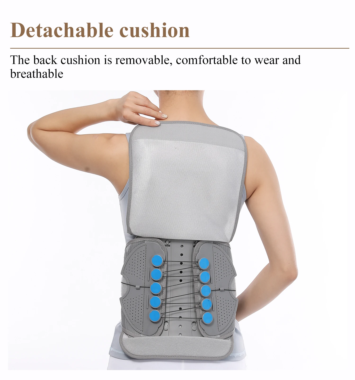 Adjustable Thoracic Lumbar Spine Support Frame Protector Thoracolumbar ...