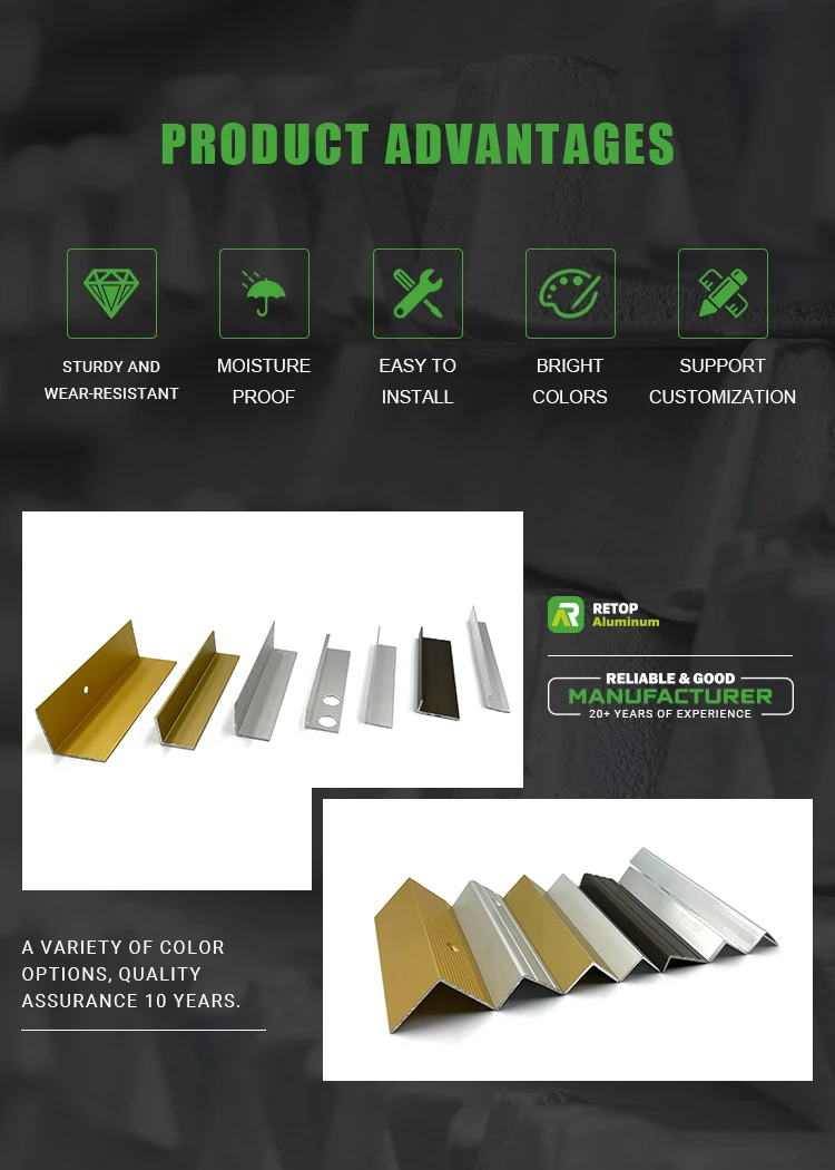 Wall Protector Corner Standard Aluminum L Shapes 6000 Series Profile ...