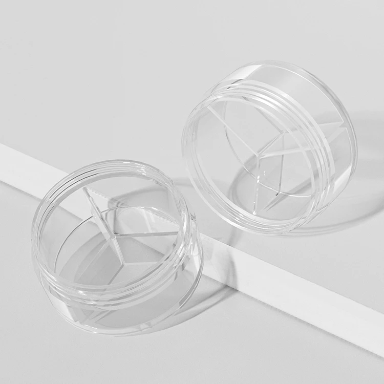 2oz Empty Gel Package Nail clear Bulk Round Container Dipping Custom ...