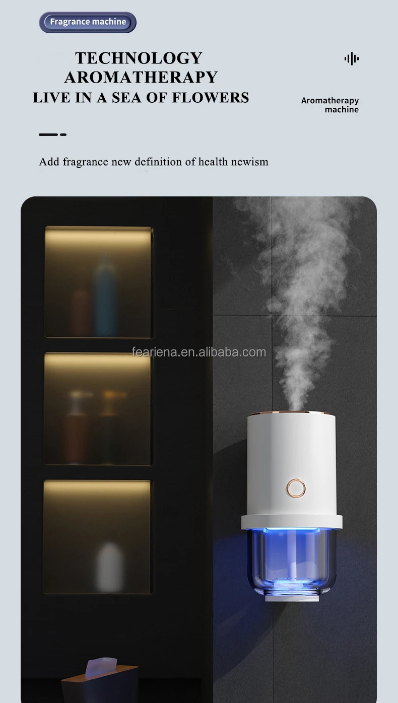 High Quality Motion Sensor Aroma Oil Diffuser Commercial Plastic Custom ...