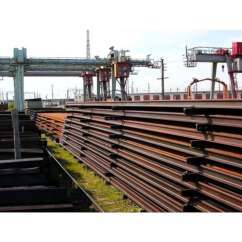 Steel Scrap R50 R65 Standard Used Rails - Buy Steel Rebars Steel Rails ...