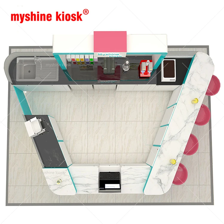 Shopping Mall Fast Food Stand For Sale Best Selling Mobile Food Kiosk ...