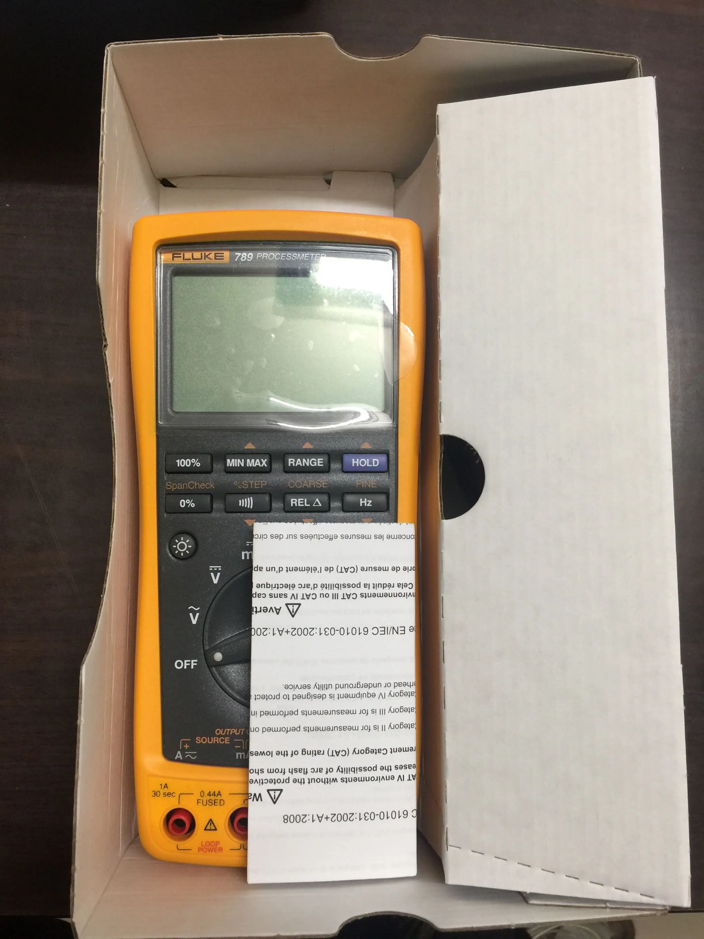 Fluke 789 Process Multimeter Handheld Loop Calibration Calibration ...