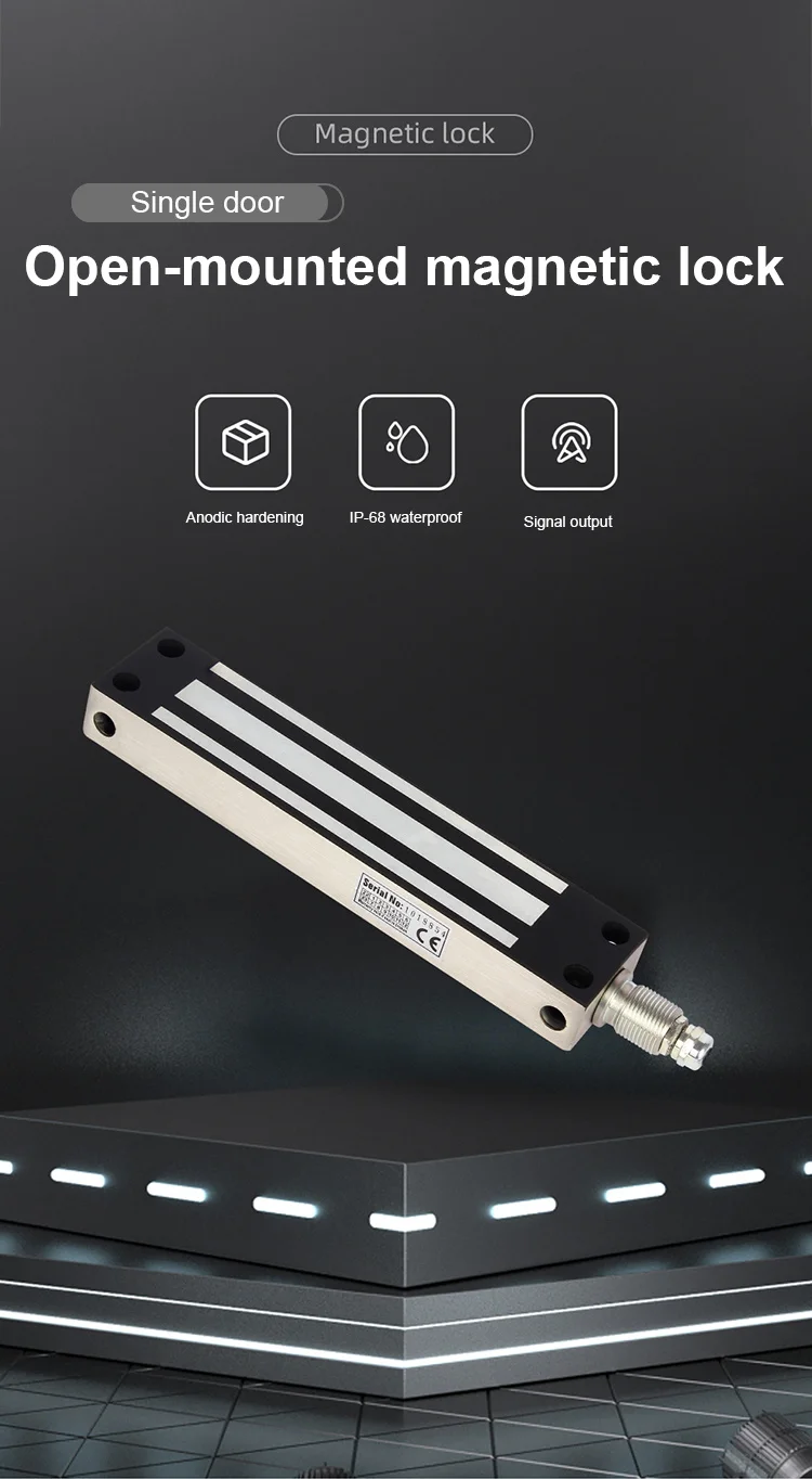 Ma 800lb Magnetic Lock Access Control Electric Cabinet Lock ...