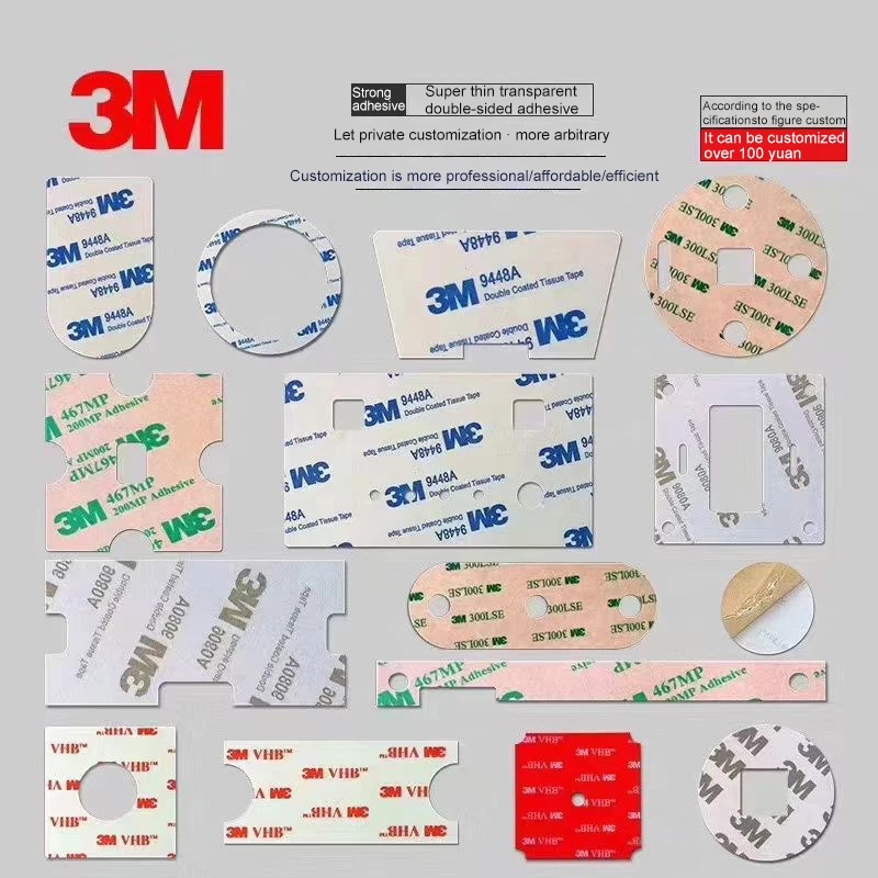 Custom Adhesive Cutting Pads Different Shapes Die Cut Adhesive Reusable ...
