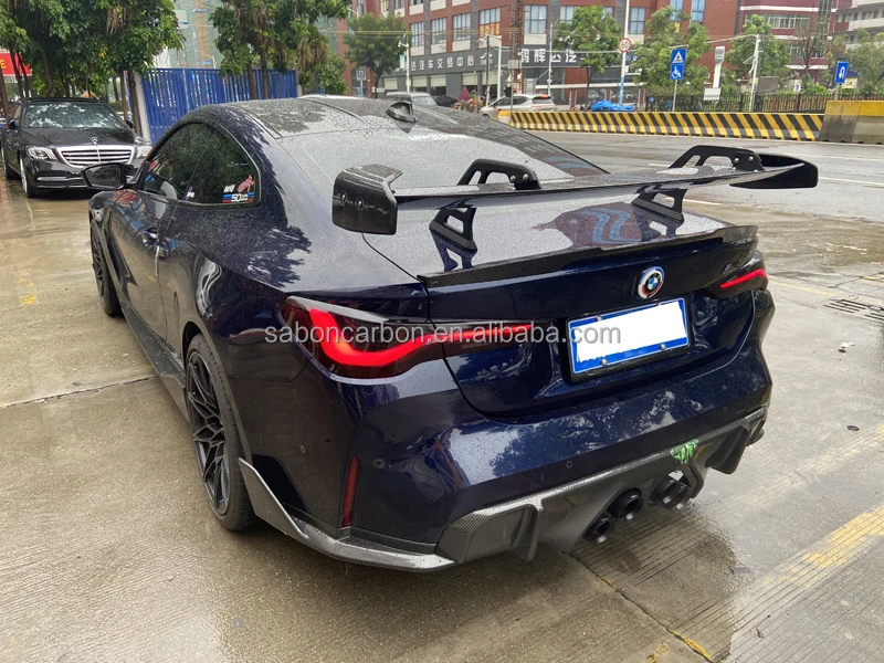 G80 M3 Carbon Fiber Rear Spoiler - Enhance Style & Performance