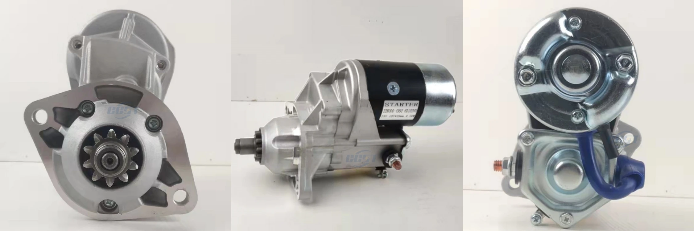 24v 10t For Denso Starter Wa120 Wa180 Wheelloader For Komatsu S6d102 ...