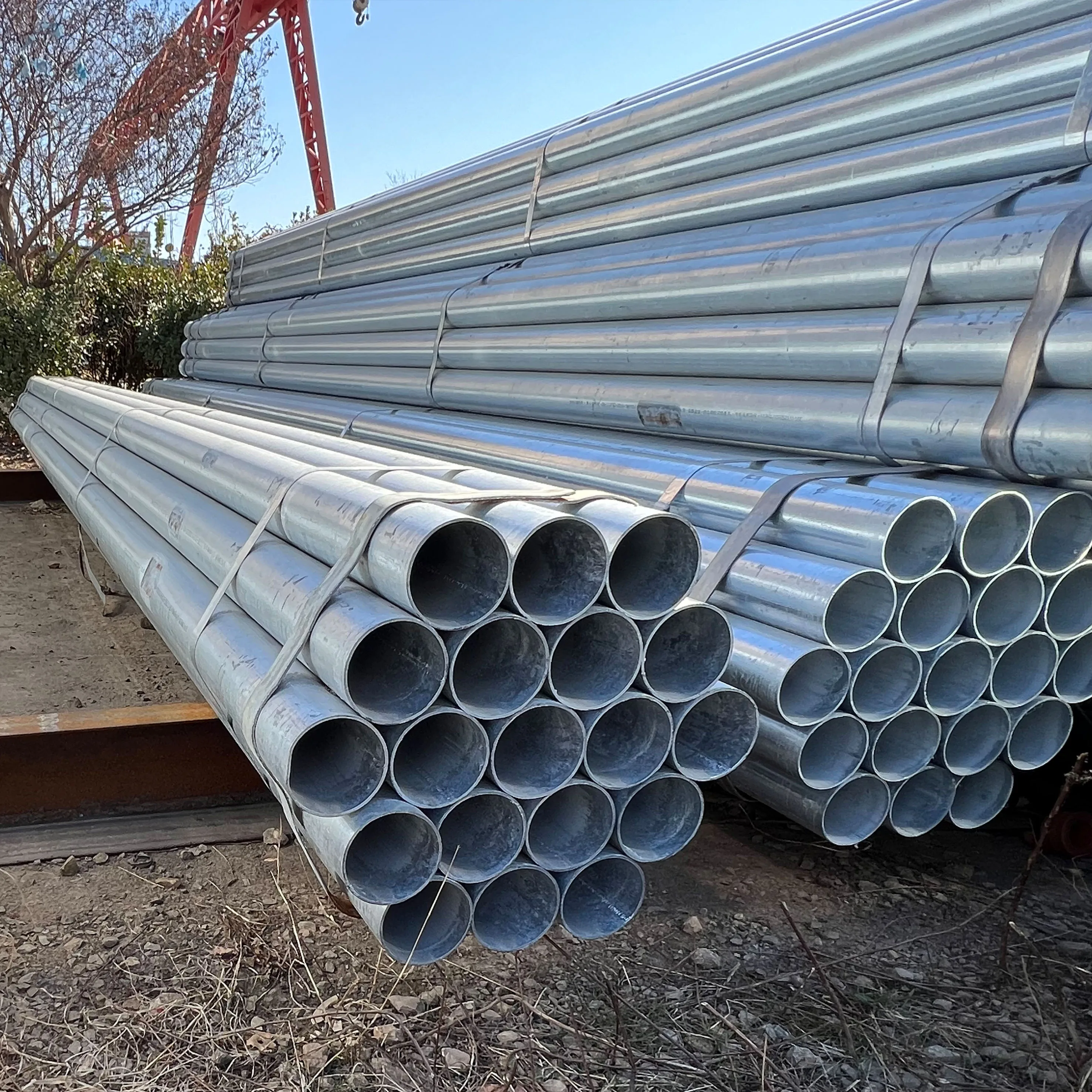 35 Galvanized Steel Tube 250mm Diameter Galvanized Pipe 10 Inch ...