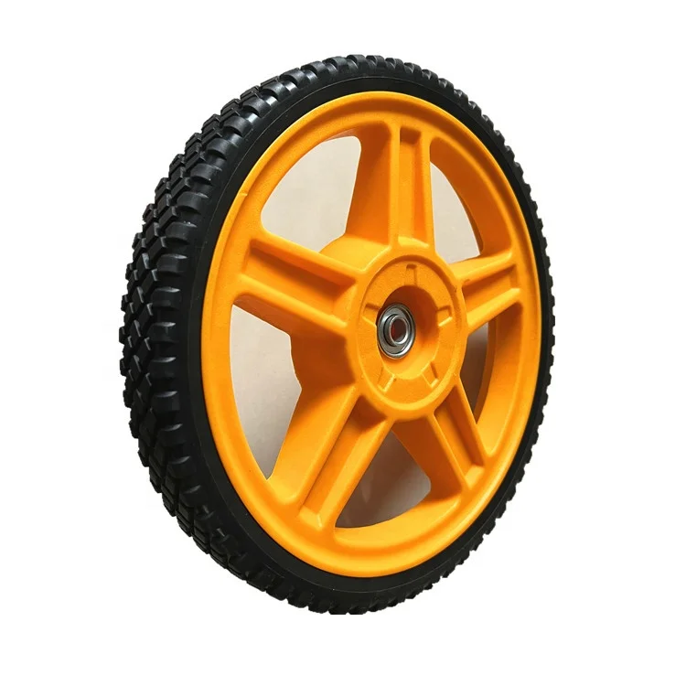 6 Inch Plastic Pvc Wheel Lawn Mower Wheel - Buy 16 Lawn Mower Wheels ...