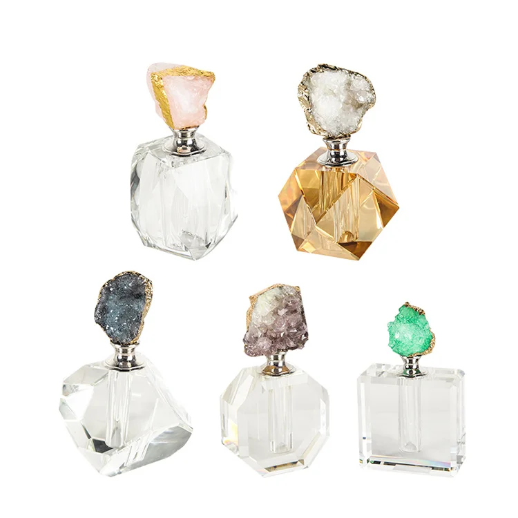 Luxury Agate Stone Perfume Bottles - RISE Crystal Packaging