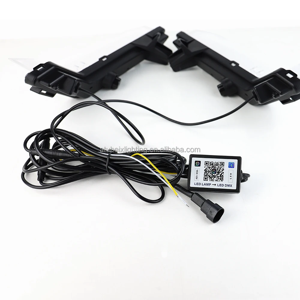 RGB发光二极管转向灯日间行车灯签名灯，适用于Can Am Defender/Max 2020 + 套件715006896| Alibaba.com