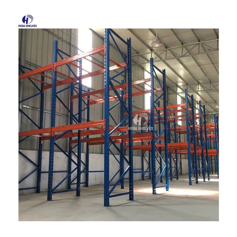 Warehouse Pallet Rack Shelving Structural Steel Pallet Rack Industrial ...