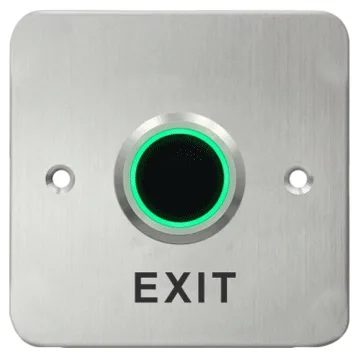 Waterproof 32mm Touchless Door Release Sensor Exit Button For Access ...
