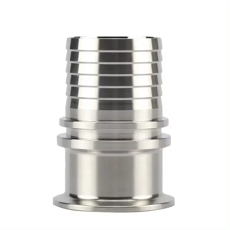 Sanitary Stainless Steel Tri Clamp Ferrule End Hose Pipe Barb Adapter ...