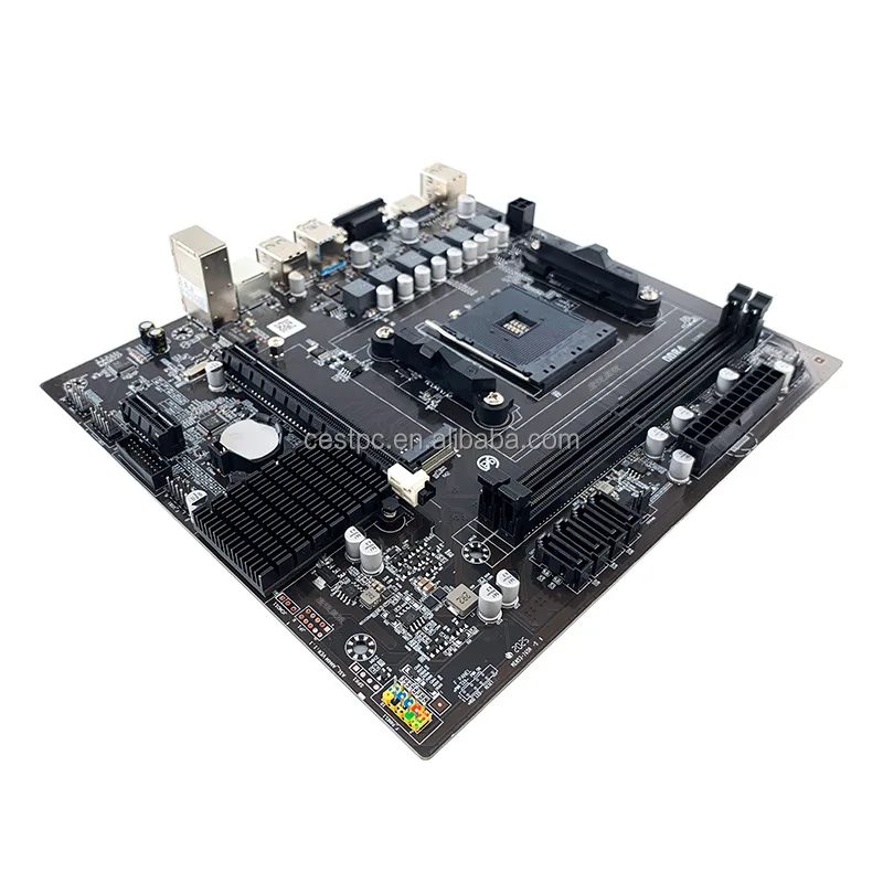 A320M Motherboard for Ryzen 5 5600 Cpu A320M AM4 DDR4 3200 32GB USB3.1 ...