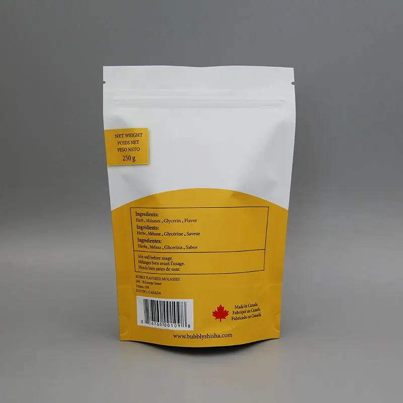 Doypack Compostable - Sustainable Stand up Pouches