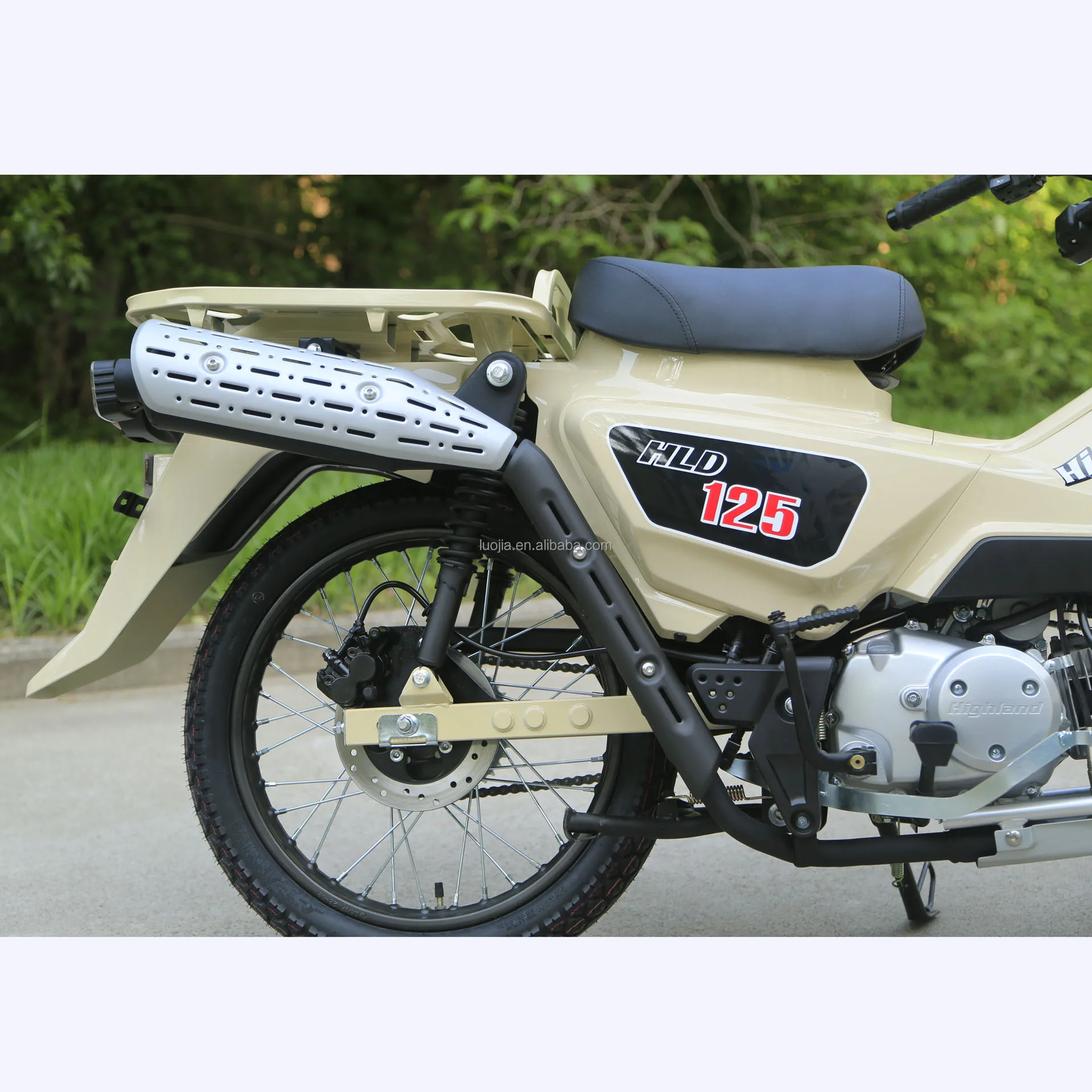 125cc HIGHLAND Motorcycle - Ideal for South America, Asia, and Africa