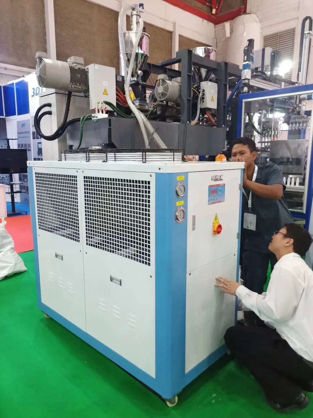 10 Ton air cooled chiller for plastic injection molding machines
