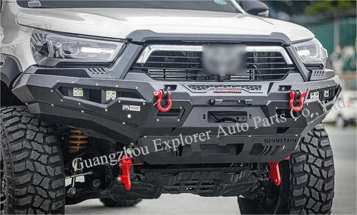 Armando Steel Car Bumpers Bar For Hilux Recco 2018-2020 Facelift Auto Body Systems Front Bumper ...