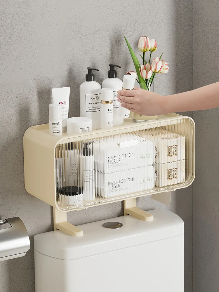 Display Shelves Bathroom Plastic Storage Rack Multifunctional Bathroom ...