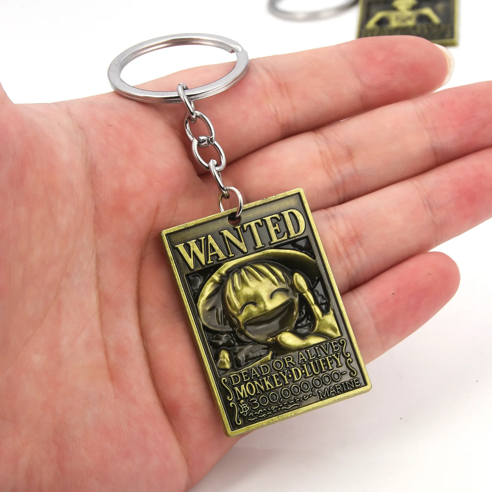 Anime around the King of Thieves Wanted tag pendant Luffy Solon Robin ...