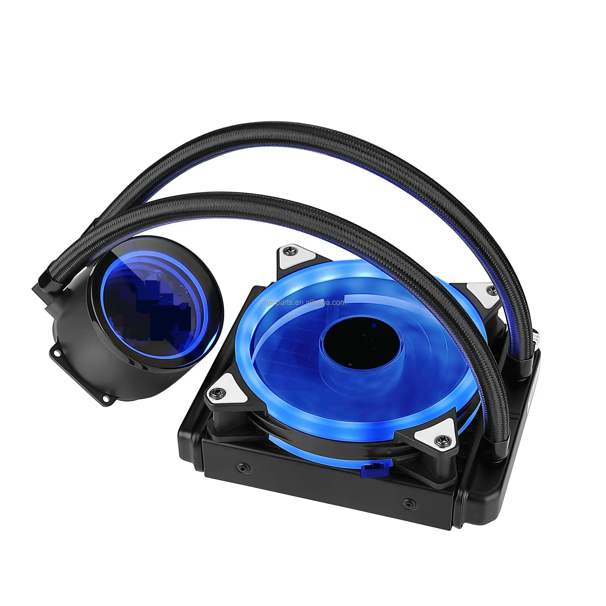 Cpu Water Cooler Liquid Cooler Rgb /argb Fans - Buy Rgb Wc Coolers For ...