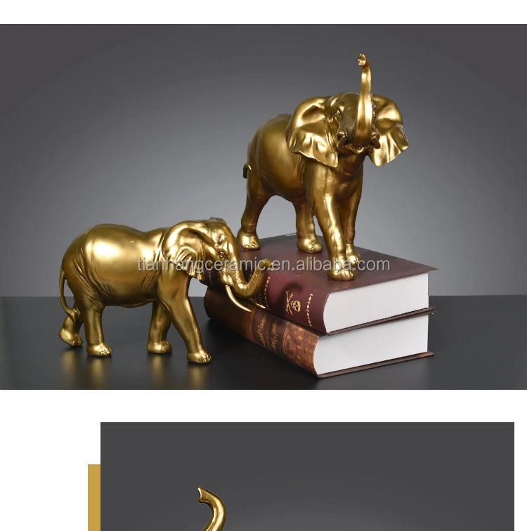 Nordic Modern Luxury Living Room Trinkets Creative Elephant Crafts ...