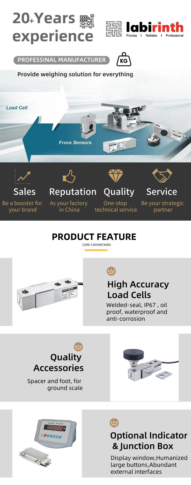 Compression Weighing Scale Digital Load Cell Kit Force Sensors Load ... Compression Weighing Scale Digital Load Cell Kit Force Sensors Load ...
