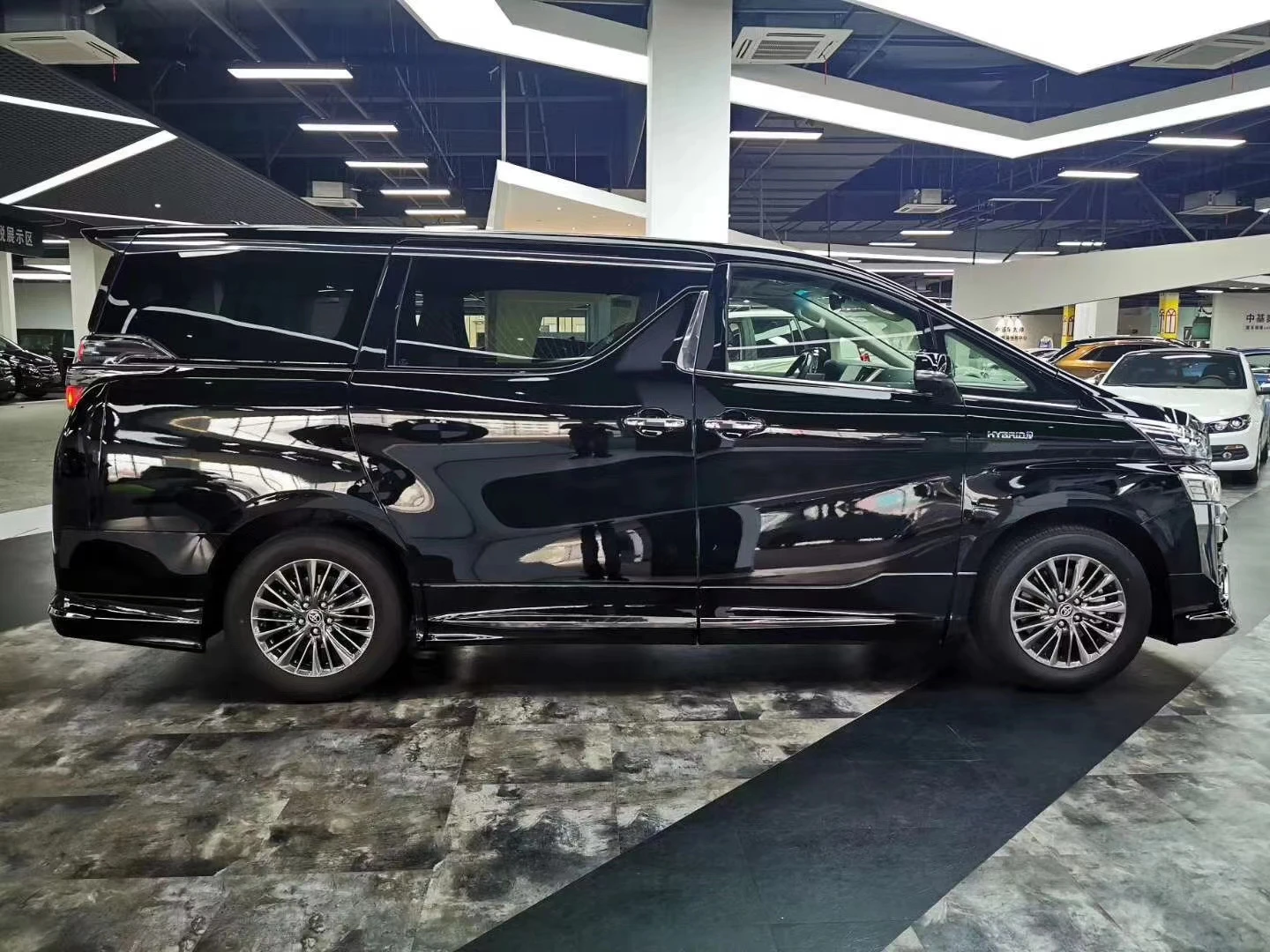 Body Kit for toyota Vellfire 2015-2018 Upgrade to SC Include Front Lip ...