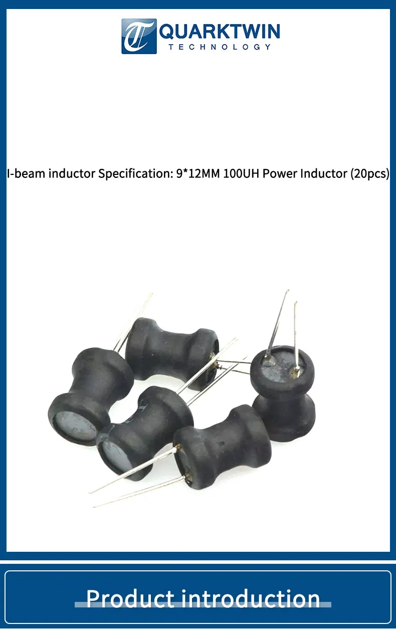 I-beam Inductor Specification: 9*12mm 100uh Power Inductor (20pcs ...