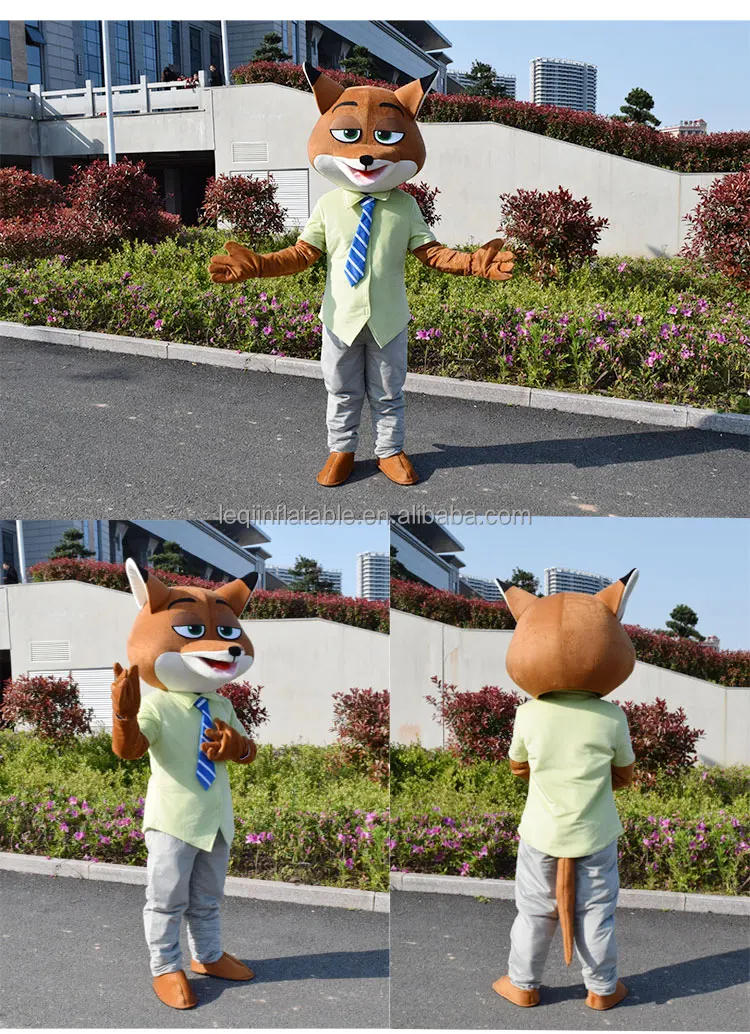 Zootopia Cartoon Doll Costume - Judy Hopps Mascot Cosplay