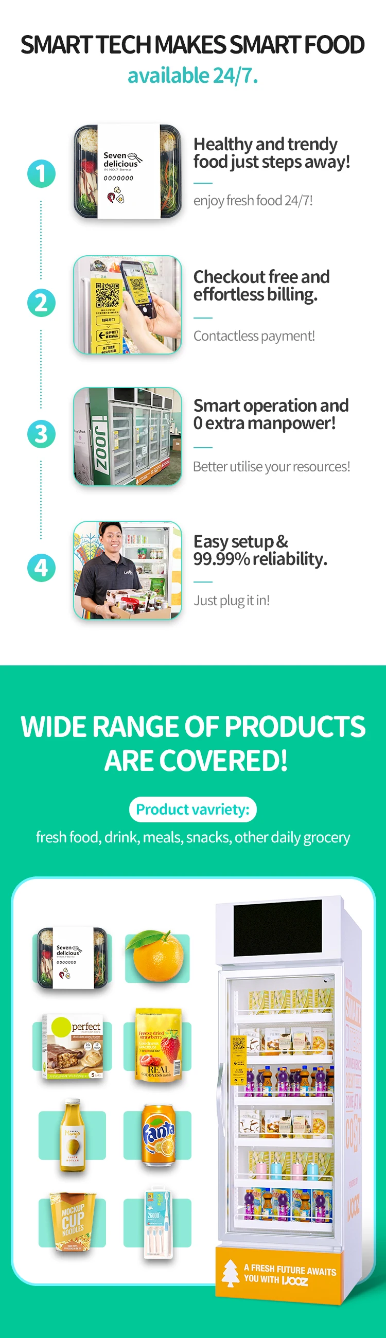 Smart Vending Machines Bottle Drinks Vending Machine With Competitive ...