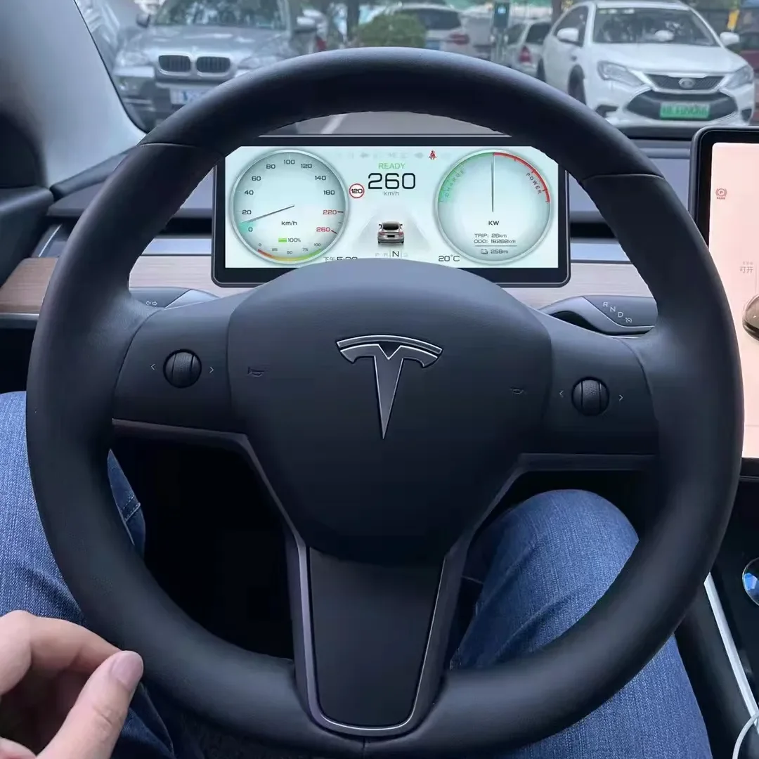 Digital Cluster Digital Instrument Dashboard For Tesla Accessories ...