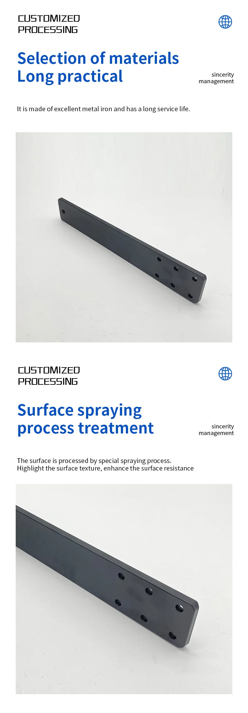 Custom Heavy Duty Countertop Support Brackets for Kitchen Island Quartz