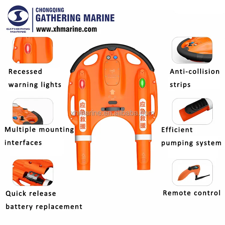 China Customized Factory High Speed Remote Control Life Buoy For Water ...
