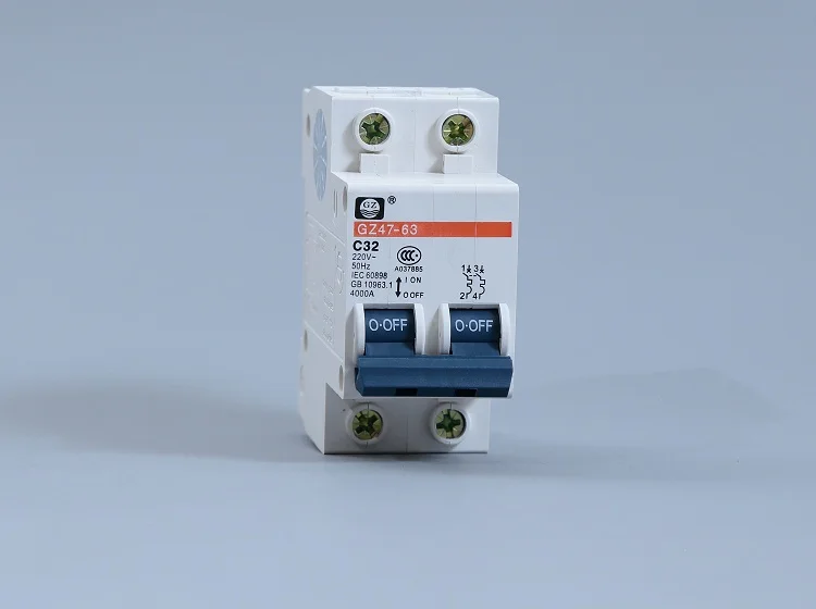 Mcb Voltage Protection 1-4-pole Miniature Circuit Breaker Din 10a 16a ...