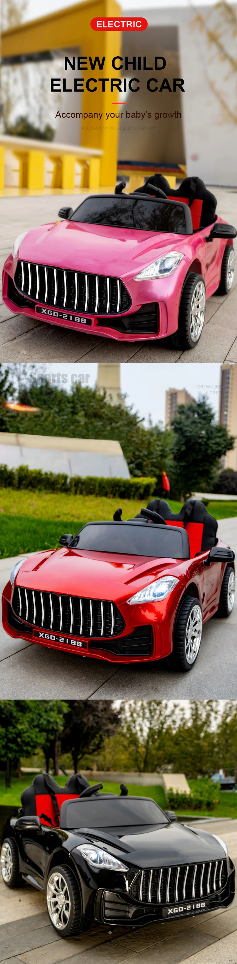 12V Battery Powered Kids Ride-on Cars - Remote Control Fun