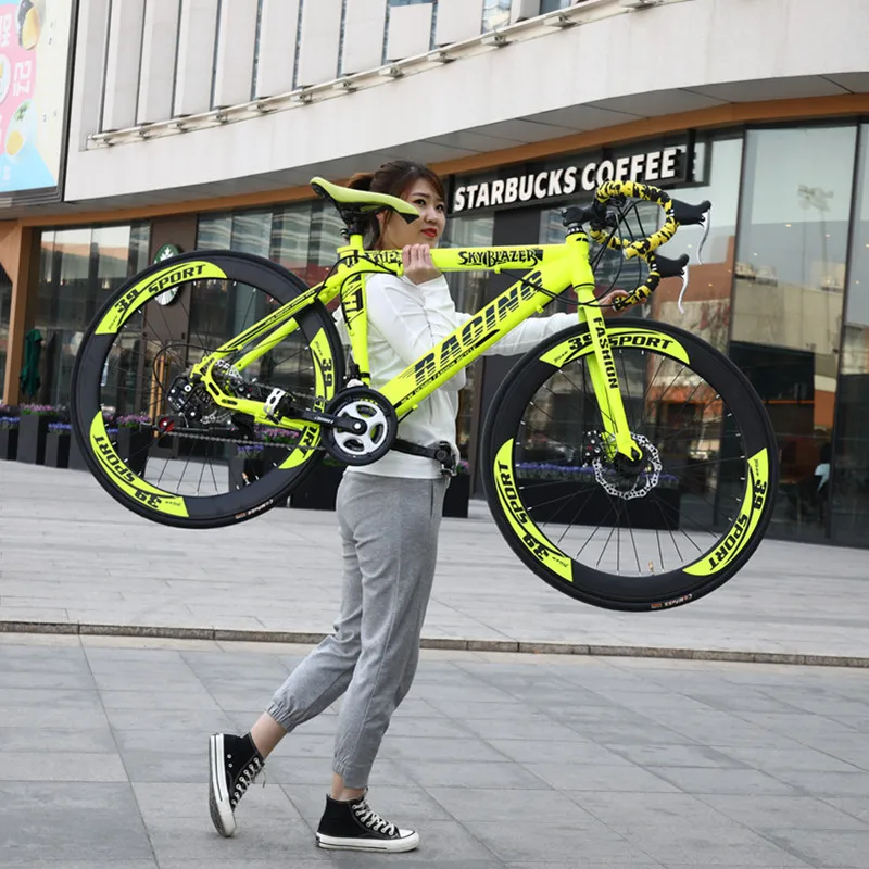 26 Inch 21 Speed Lightweight Road Racing Bicycle - OEM