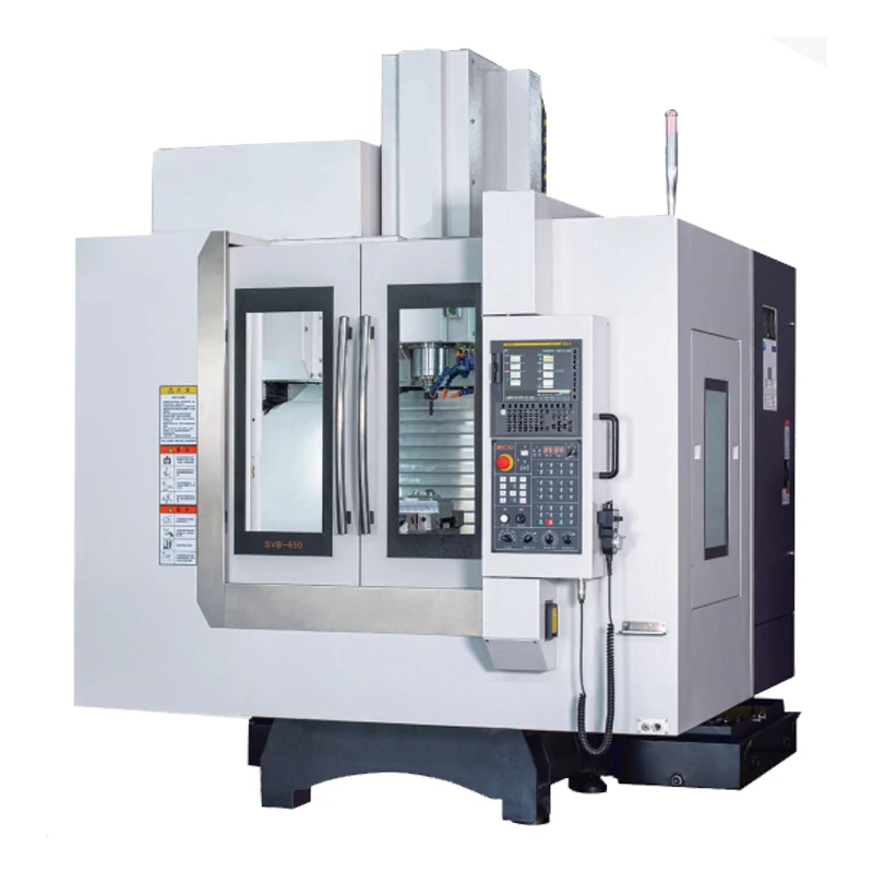 Small Size High Rigidity 3 Axis CNC Lathe SVB650 Machine Tool Metal ...