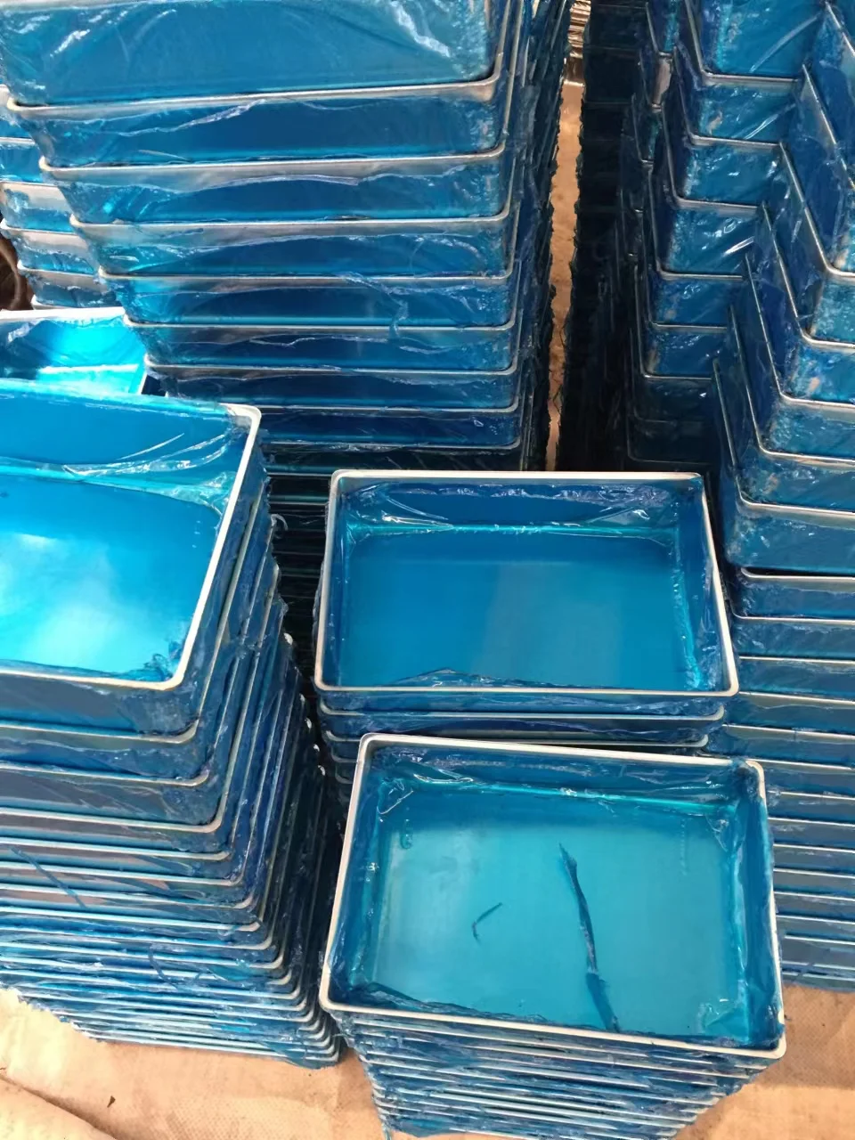 Custom Aluminum Frozen Frame And Frozen Tray 10kg Freezing Pan For ...