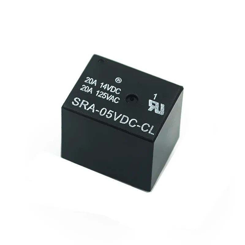 SRA 5VDC CL Electronics Relay 12V 24V 20A DC Miniature Power Relay SRA ...