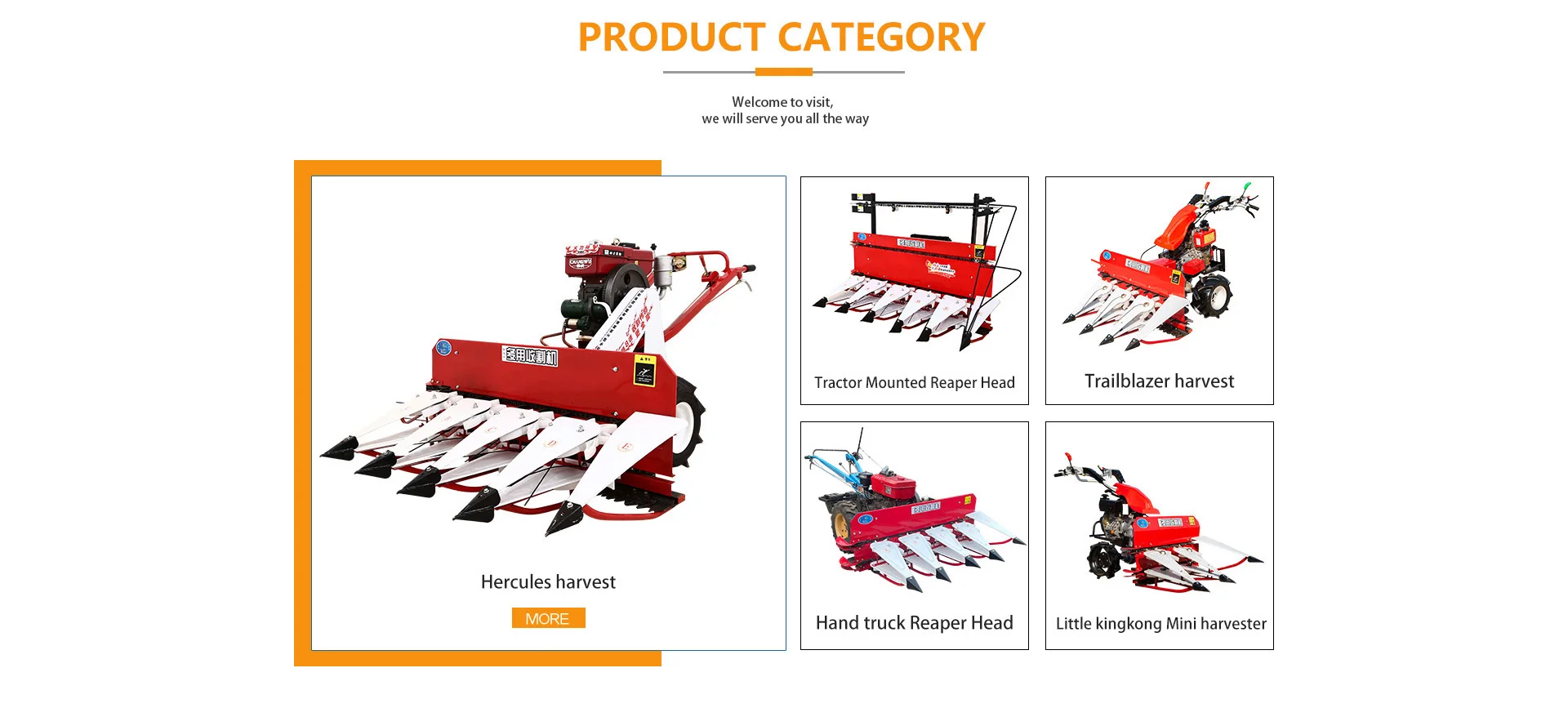 Hebei Niuboshi Mechanical Equipment Co., Ltd. - wheat reaper, rice reaper