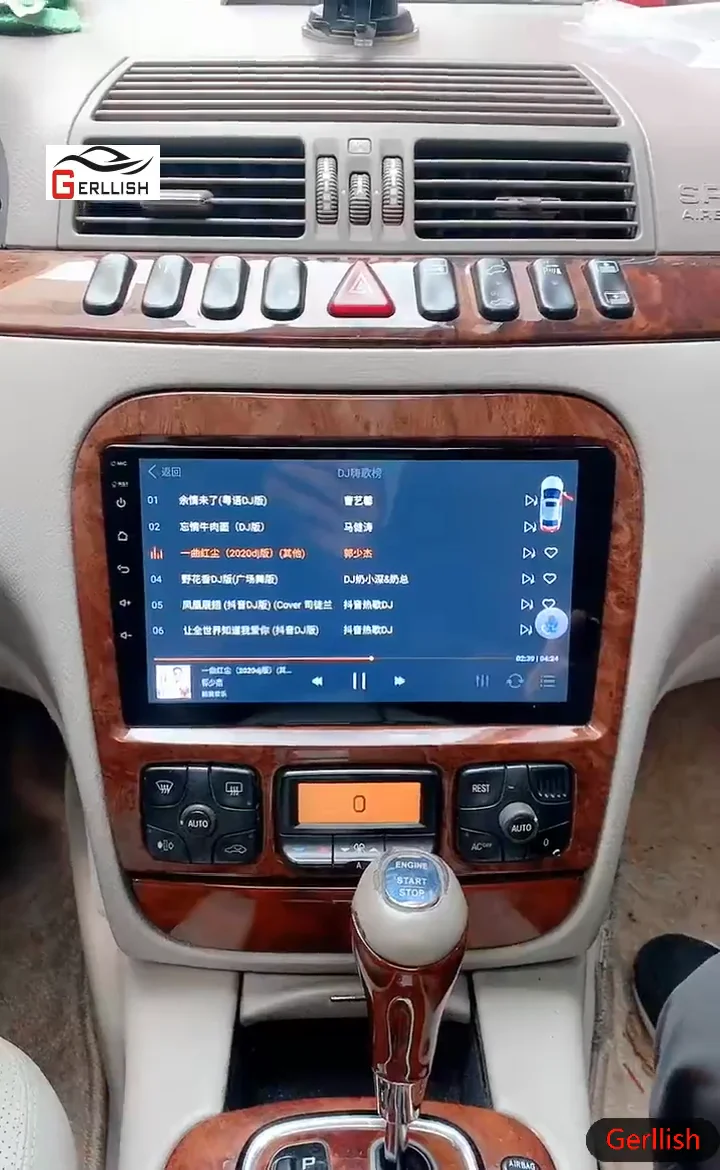 Android Car Stereo Dvd Gps Navigation Player For Mercedes Benz S Cl ...